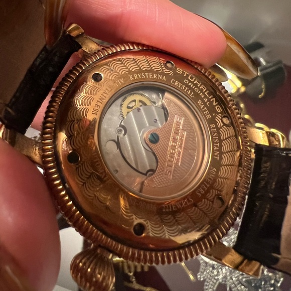 Stuhrling Original | Accessories | Stuhrling Automatic Cal St 9036 Rose ...